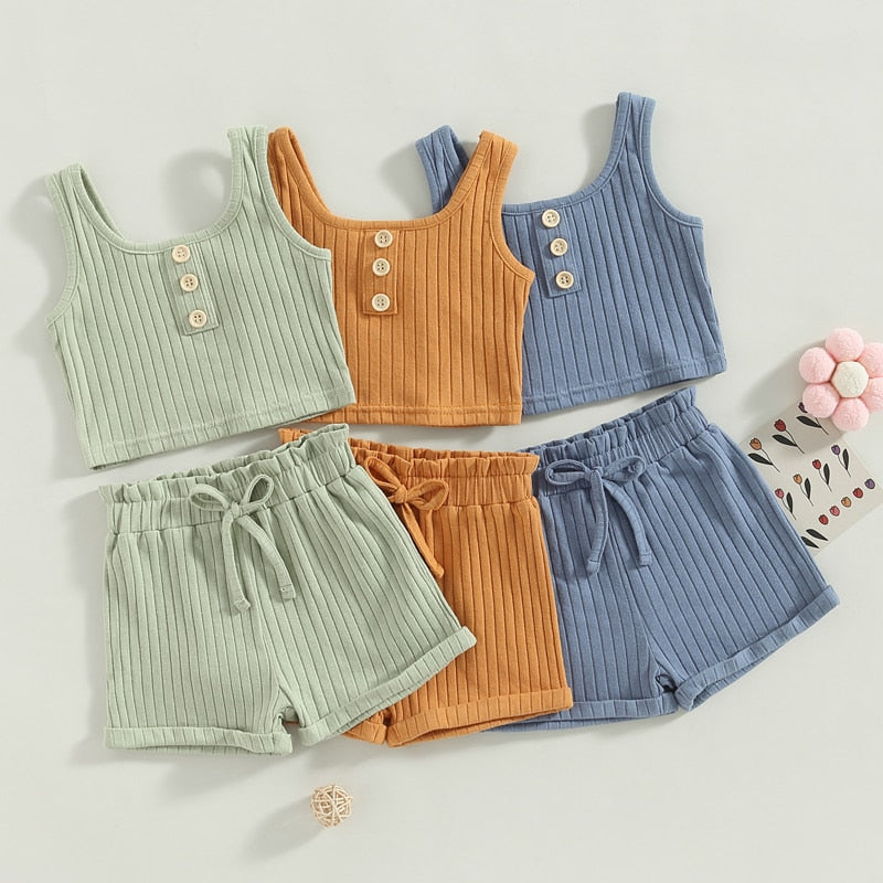 Sassy Summer Baby Girl Outfit – Bambino House